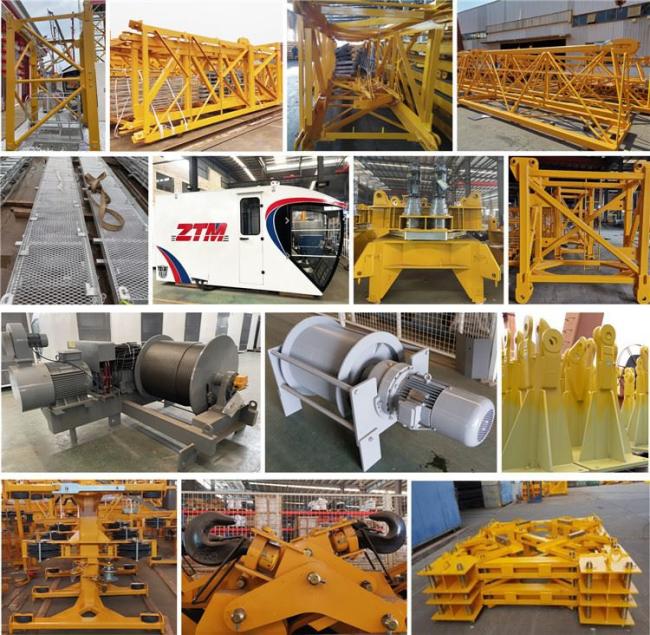 3.ZTT176(6515) 10ton construction crane parts