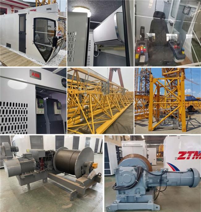 6.Details of ZTL286 luffing tower crane