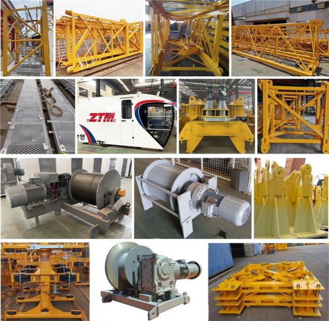 4.Luffing crane main parts