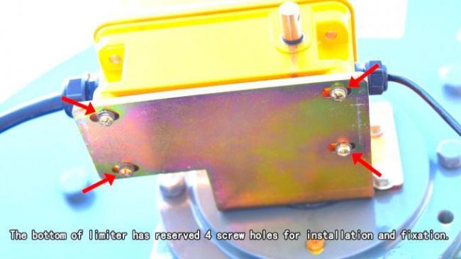 Install height limiter