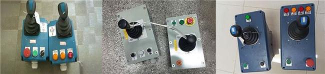 joystick for tower crane