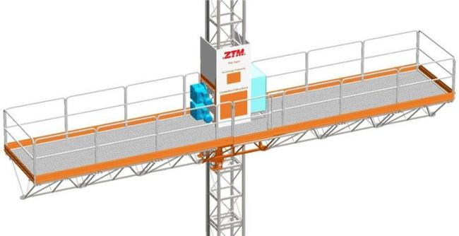 1.Construction lifting platform (single mast)