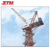 Quality ZTL756 Luffing Tower Crane 32t Capacity 60m Jib Length 9.5t Tip Load Hoisting Equipment for sale