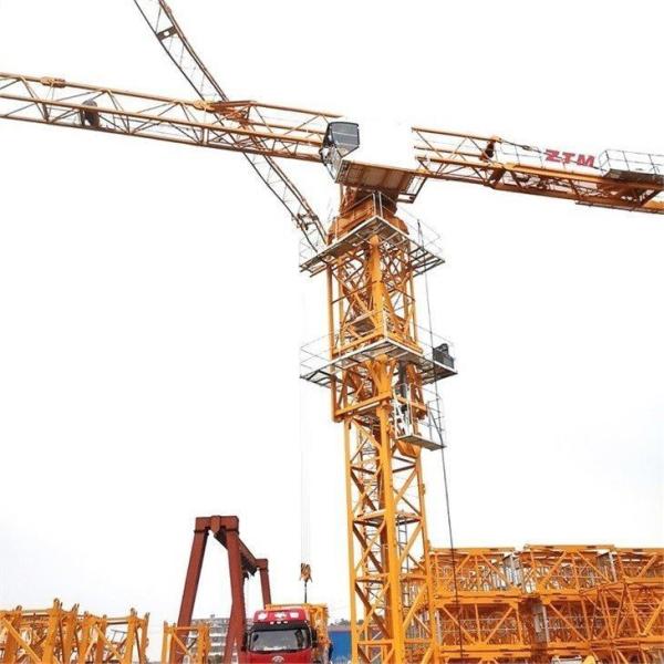 Quality ZTT156 Flattop Tower Crane 6t Capacity 65m Jib Length 1.3t Tip Load Hot Sale Small Hoisting Equipment for sale