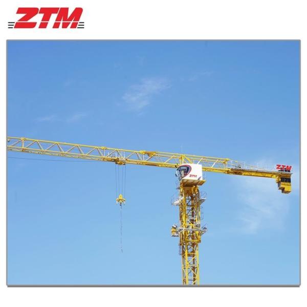 Quality ZTT366 Flattop Tower Crane 16t Capacity 75m Jib Length 3t Tip Load Hoisting Equipment for sale