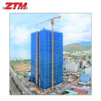 China ZTT756 Flattop Tower Crane 32t Capaciteit 80m Jib Lengte 5.4t Tip Load Lifting Equipment Te koop