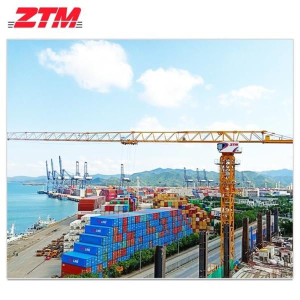 Quality ZTT226C Flattop Tower Crane 12t Capacity 70m Jib Length Hoisting Equipment for sale