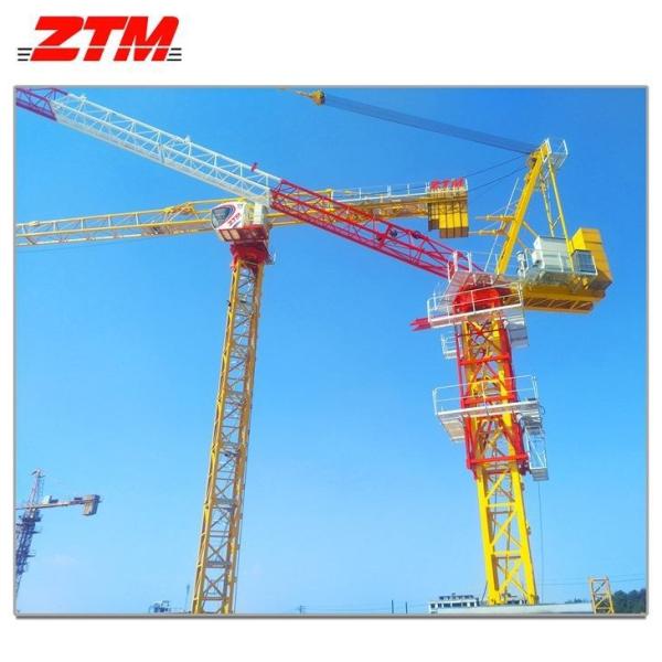 Quality ZTL326 Luffing Tower Crane 14t Capacity 55m Jib Length 2.7t Tip Load Hoisting Equipment for sale