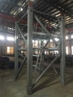 China Zoomlion 7035 Tower Crane Mast Section 2.19x2.19x3.75m Q345B Steel for sale