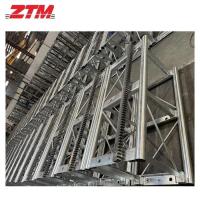 China Galvanized Construction Hoist Mast Section 650x650x1508mm Q345B Steel for sale