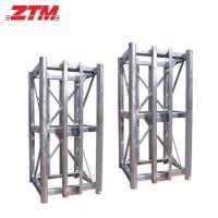 China Galvanized Construction Hoist Mast Section 650x650x1508mm Q345B Steel for sale