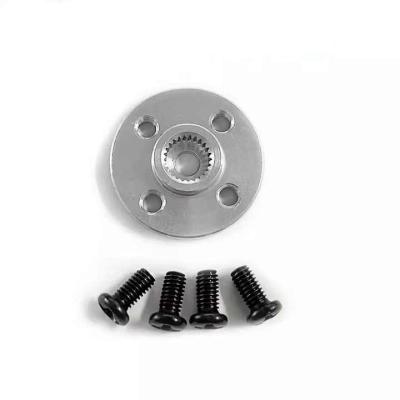 China Volante de metal de alta precisión de 25T montaje de disco pequeño para MG995 MG996R con orificios de tornillo M3 en venta