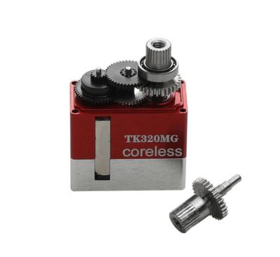 China TIANKONGRC Tk-320MG 3.7KG Servo a prueba de agua Motor de alto par Digital Servo Submarino RC Servo para helicóptero robot de coche RC en venta