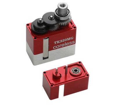 China TIANKONGRC Tk-320MG 3.7KG Servo a prueba de agua Motor de alto par Digital Servo Submarino RC Servo para helicóptero robot de coche RC en venta