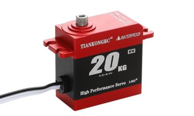 China TIANKONGRC TD-9420MG 20KG Servo a prueba de agua Motor de alto par Digital Servo RC submarino Servo para helicóptero robot de coche RC en venta