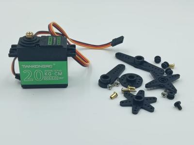 China TIANKONGRC TD-8820MG 20kg Metal Gear High Torque 180/270/360° Digital RC Servo Motor  For Remote Control Robot Cars Aircraft for sale