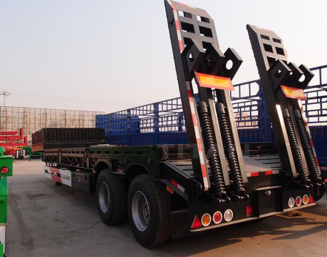 We provide customers with the low loader semi trailer with advanced software design, and after many innovations to produce.