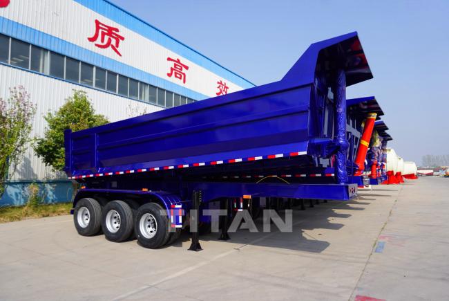 U Shape Dump Semi Trailer