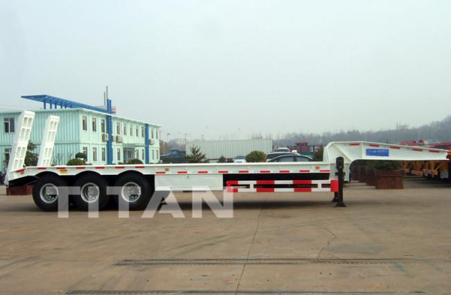 60 Ton Lowbed Trailer 3 axles 