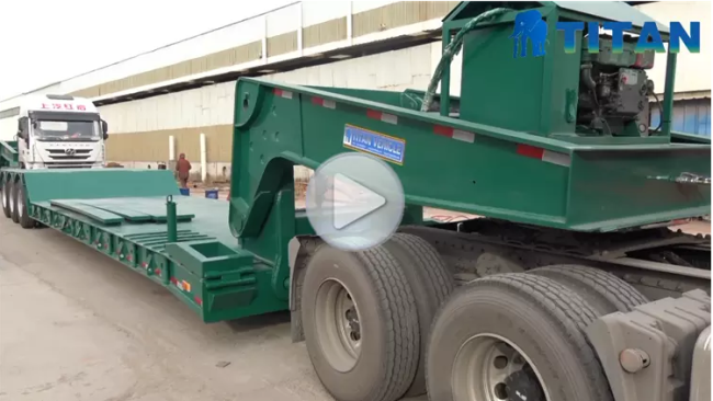 lowboy trailer