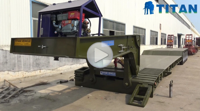 lowboy trailer