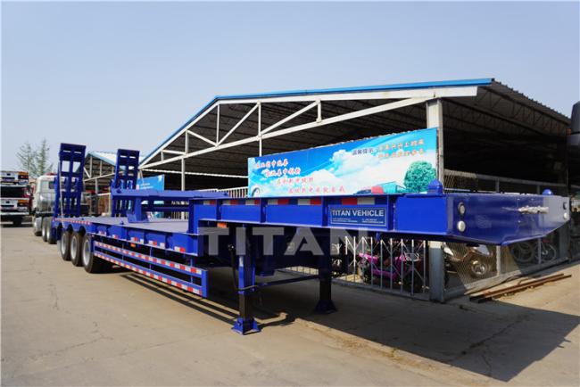 low bed trailer
