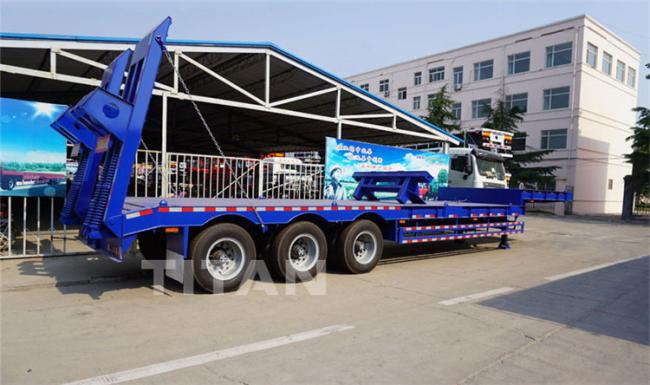 low bed trailer