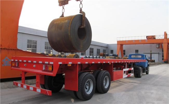 flatbed semi trailer