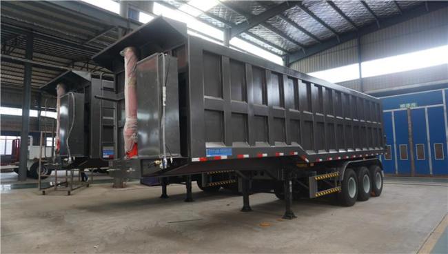 Tri Axle 50-60 Ton End Dump Trailers for Sale