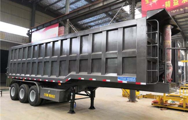 Tri Axle 50-60 Ton End Dump Trailers for Sale
