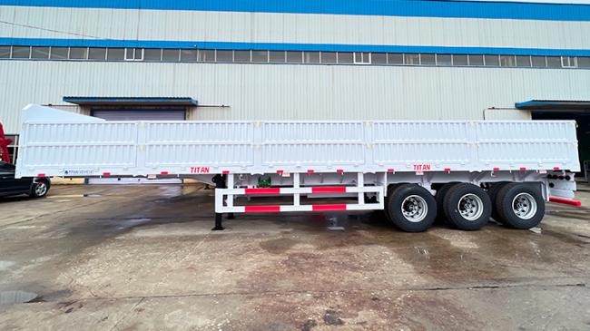 Hydraulic Heavy Duty 3 Line 6 Axles 130 Ton Low Bed Trailer for Sale in Mauritius