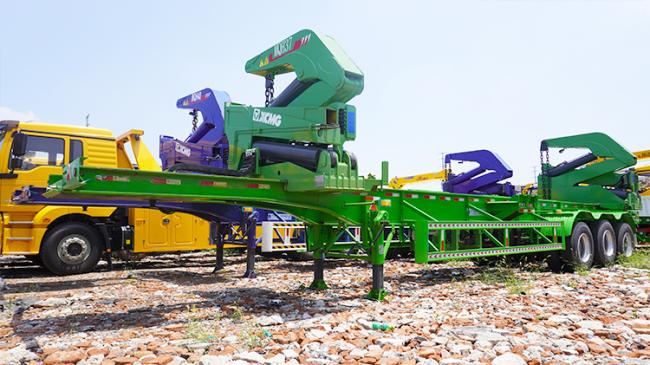 TITAN 20FT 40FT Container Side Lifter Side Loader Trailer Truck Sidelifter Sideloader for Sale in Papua New Guinea