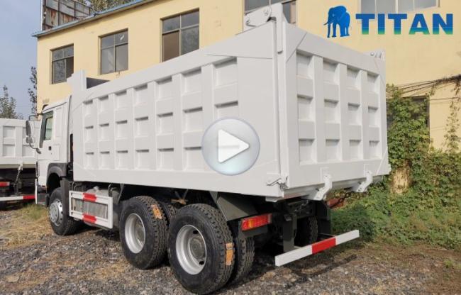 TITAN Howo 6x4 Used howo Dump Truck for Sale  371 Used Howo Truck Price
