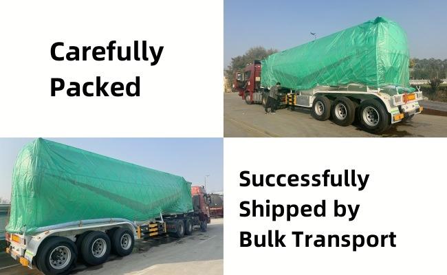 TITAN 3 Axle 40CBM Cement BulkerTtrailer for Sale Cement Bulker Price