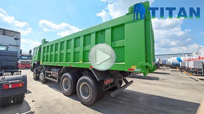 TITAN Howo 400 Sinotruk Howo 8x4 Dump Truck Price