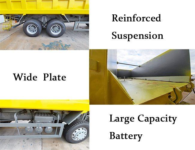 TITAN Sino Trucks Howo 430  Sinotruk Howo 8x4 Tipper Truck