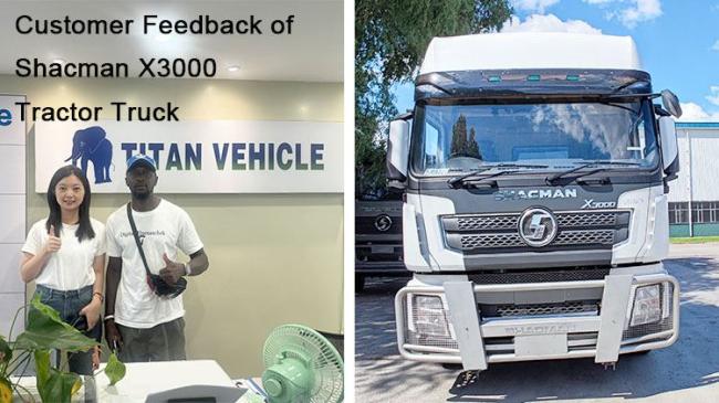 TITAN Shacman X3000 Tractor Price Shacman 6x4 Tractor Truck