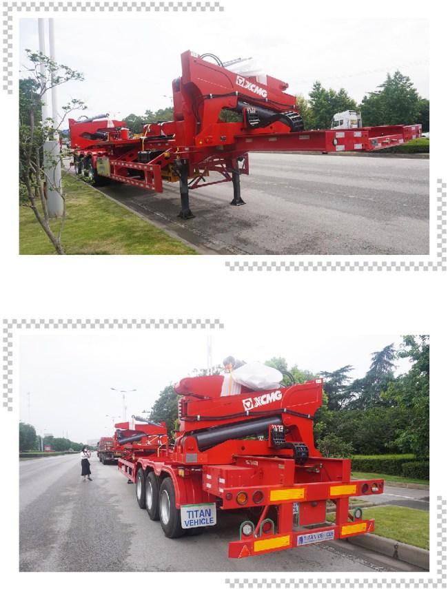 TITAN Container Loading Trailer Sidelifter Container Trailer for Sale