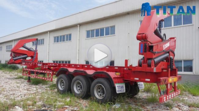 TITAN Container Loading Trailer Sidelifter Container Trailer for Sale