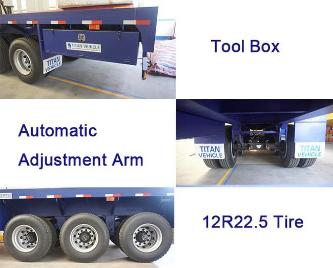 TITAN 4 Axle 56M Extendable Semi Trailer for Sale