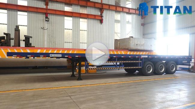 TITAN 3 Axle 24M Extendable Semi Trailer for Sale