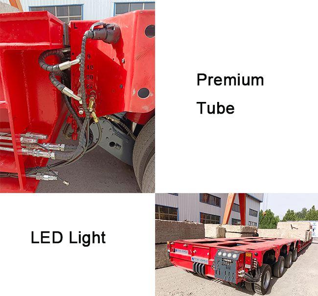 TITAN Nicolas Modular Trailer  Multi Axle Hydraulic Low Bed Trailer