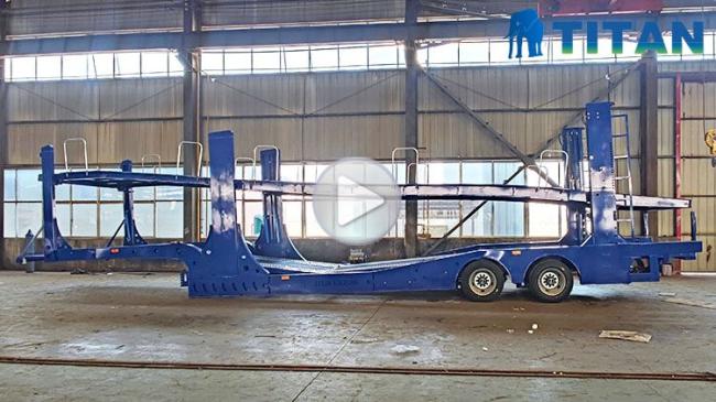 TITAN Open 2 Axle Car Hauler Trailer for Sale