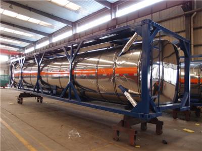 China Q235B 40ft Newport tank containers tanker trailer for Africa market , crude oil trailers for sale