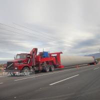 China Wind Tower Trailer for hauling wind tower for sale