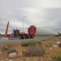 China Wind Tower Trailer for hauling wind tower for sale