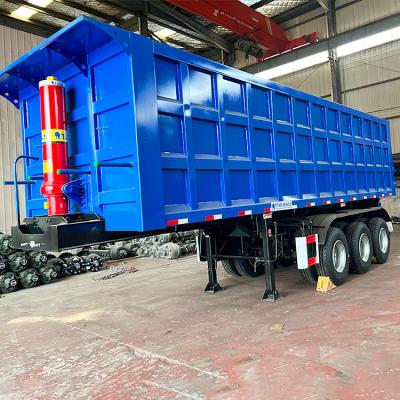 Cina TITAN Hydraulic 3 Axle Dump Trailer Tipper Trailer Tipper Semi Trailer for Sale in vendita