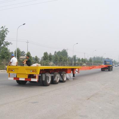 中国 42m Telescopic Blade Trailer Extendable Telescopic Blade Trailer for Wind Blade 販売のため