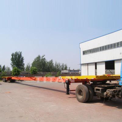 中国 42m Telescopic Blade Trailer Extendable Telescopic Blade Trailer for Wind Blade 販売のため
