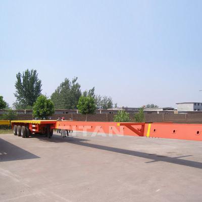 中国 42m Telescopic Blade Trailer Extendable Telescopic Blade Trailer for Wind Blade 販売のため